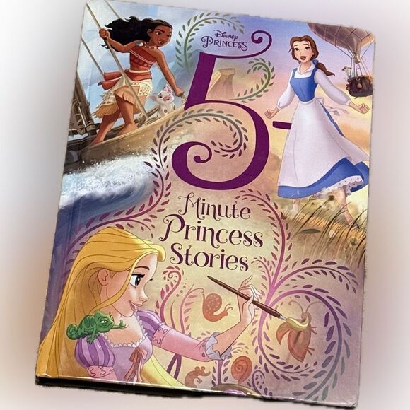 Disney | Other | Disney Princess Five Minute Princess Stories ...